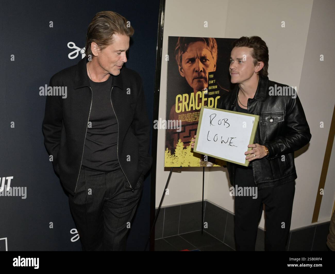 January 30, 2025, Los Angeles, California, USA: Rob Lowe and John Owen ...
