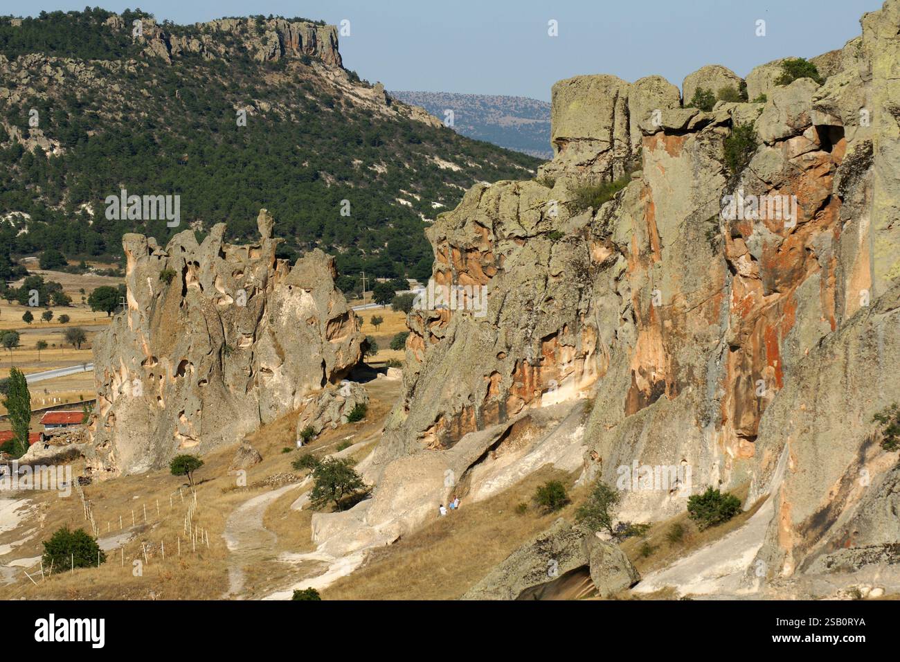 Midas Ancient City and Yazilikaya Monument in Eskisehir, Turkey Stock ...