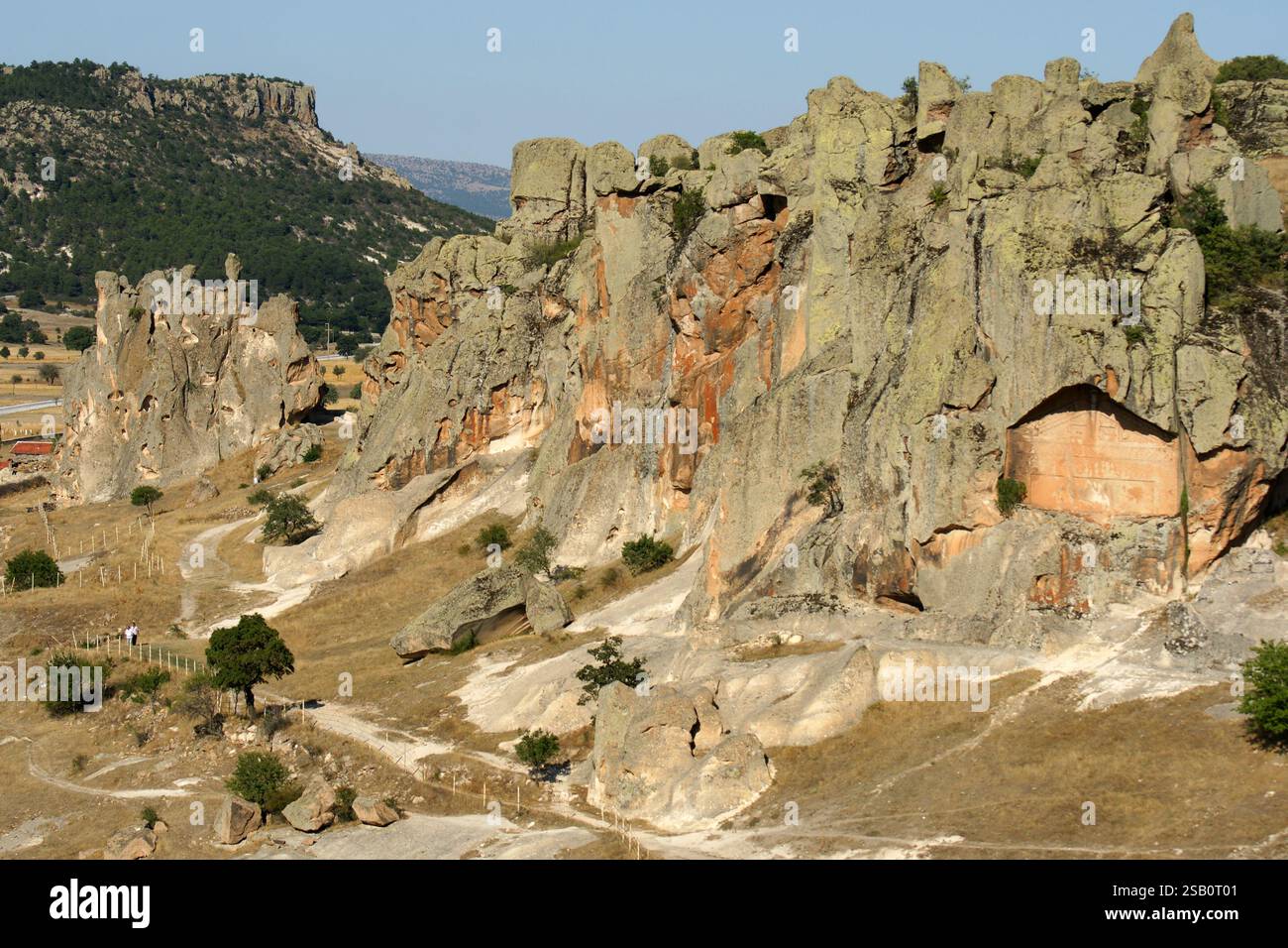 Midas Ancient City and Yazilikaya Monument in Eskisehir, Turkey Stock ...