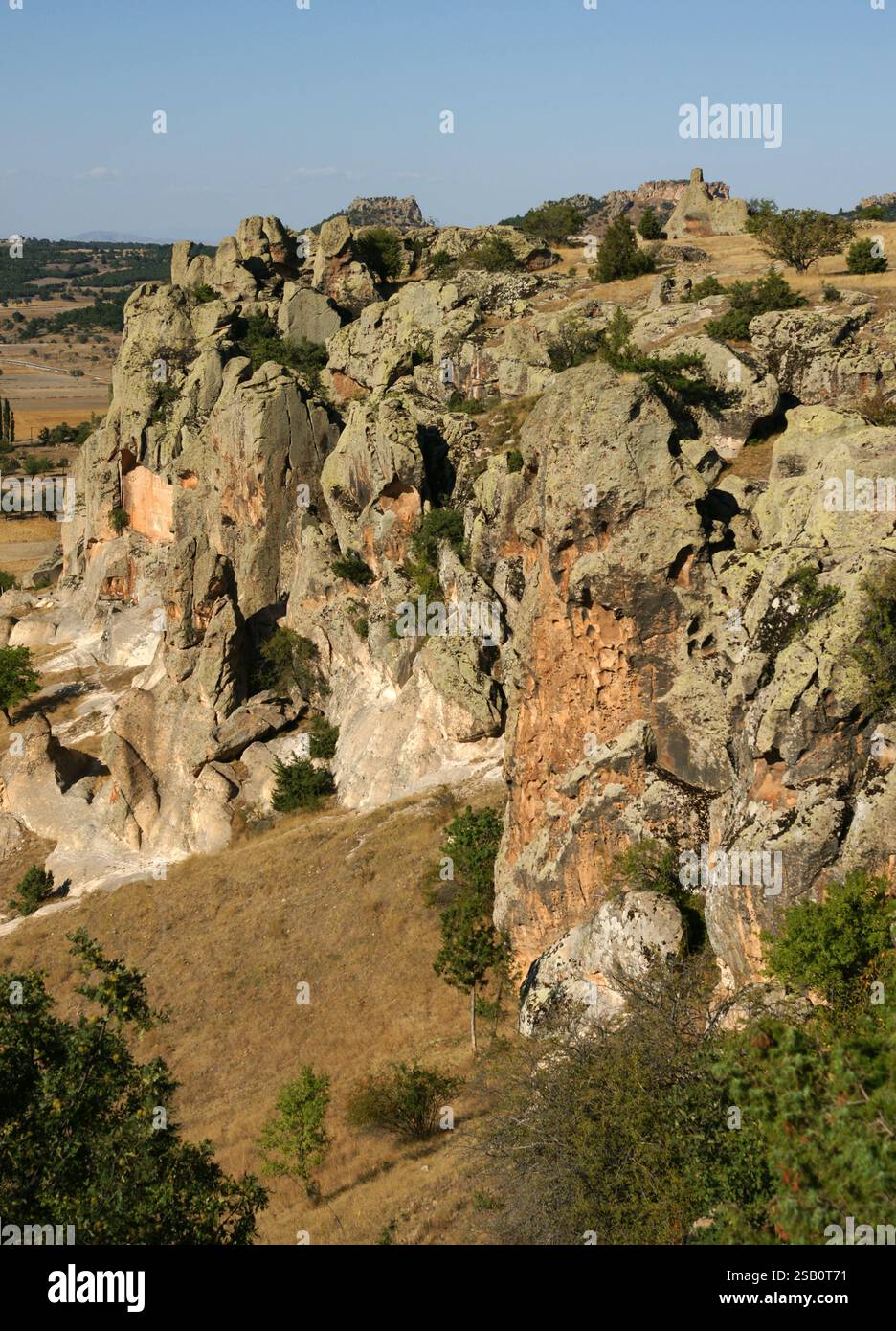 Midas Ancient City and Yazilikaya Monument in Eskisehir, Turkey Stock ...