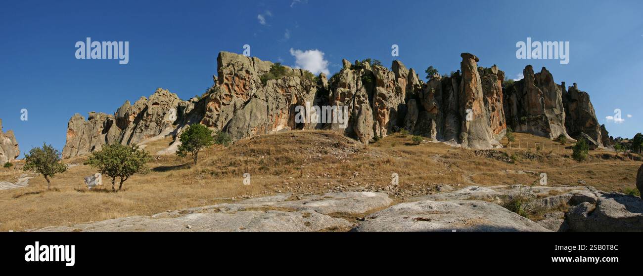 Midas Ancient City and Yazilikaya Monument in Eskisehir, Turkey Stock ...