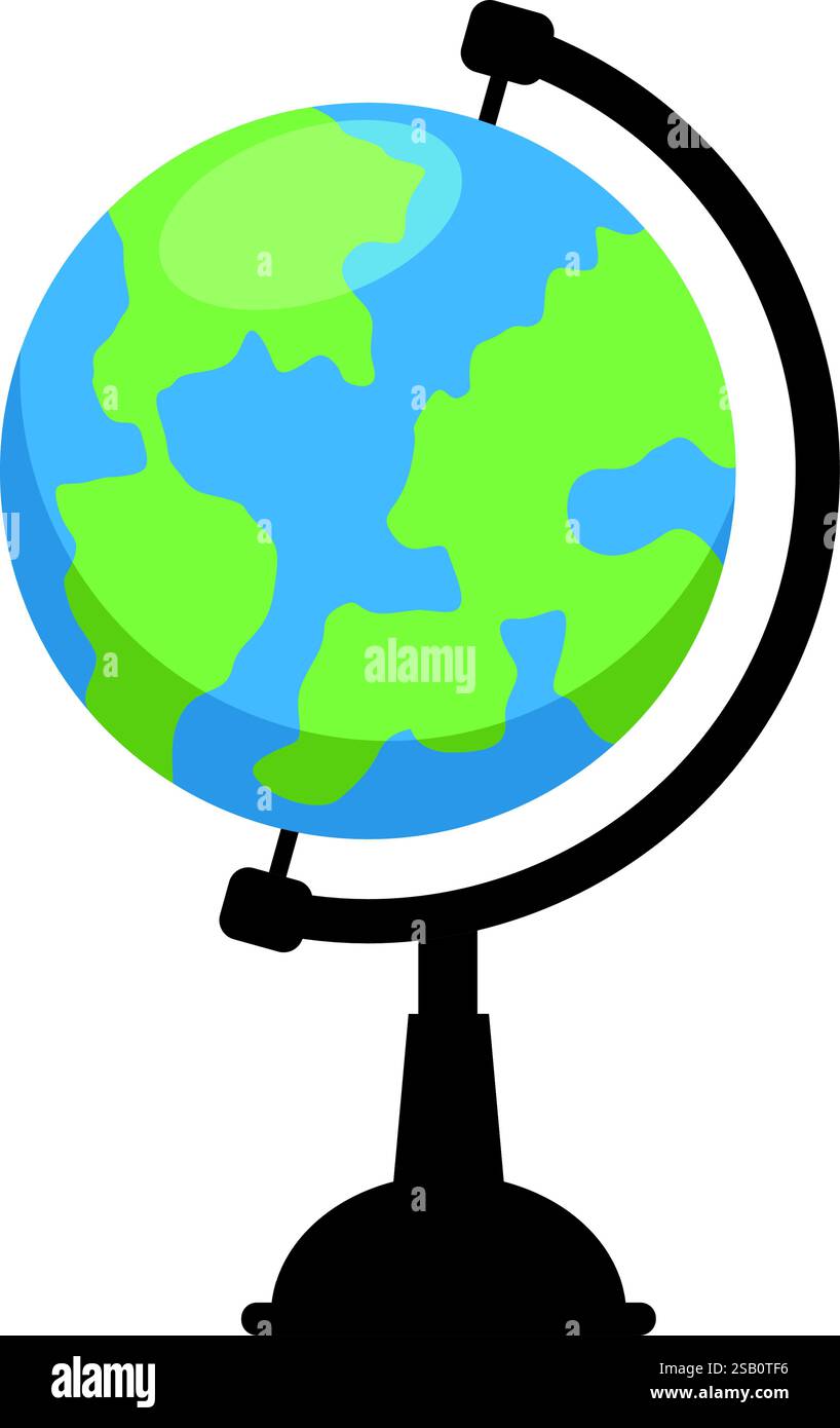 Students learning geography Cut Out Stock Images & Pictures - Alamy