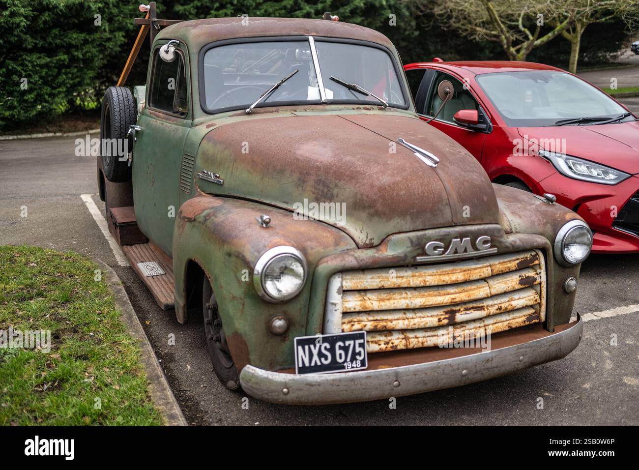 Vintage American 1953 GMC 9300 Half Ton Pickup open back car in Hockley ...