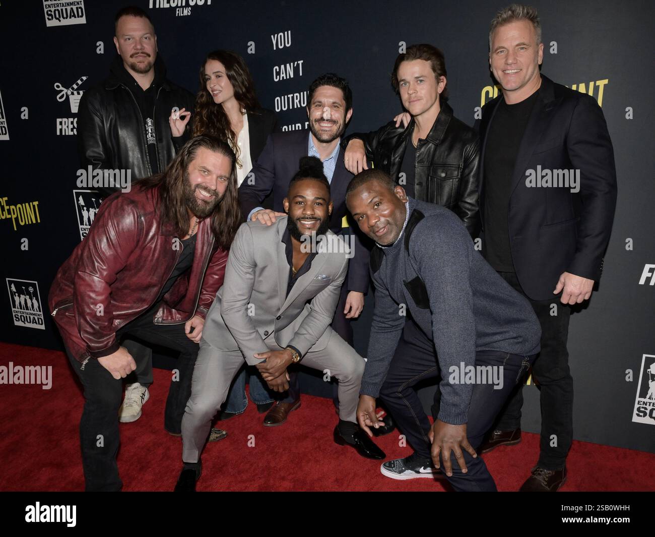 Los Angeles, California, USA. 30th Jan, 2025. (L-R) Jim Parrack, Harlan ...