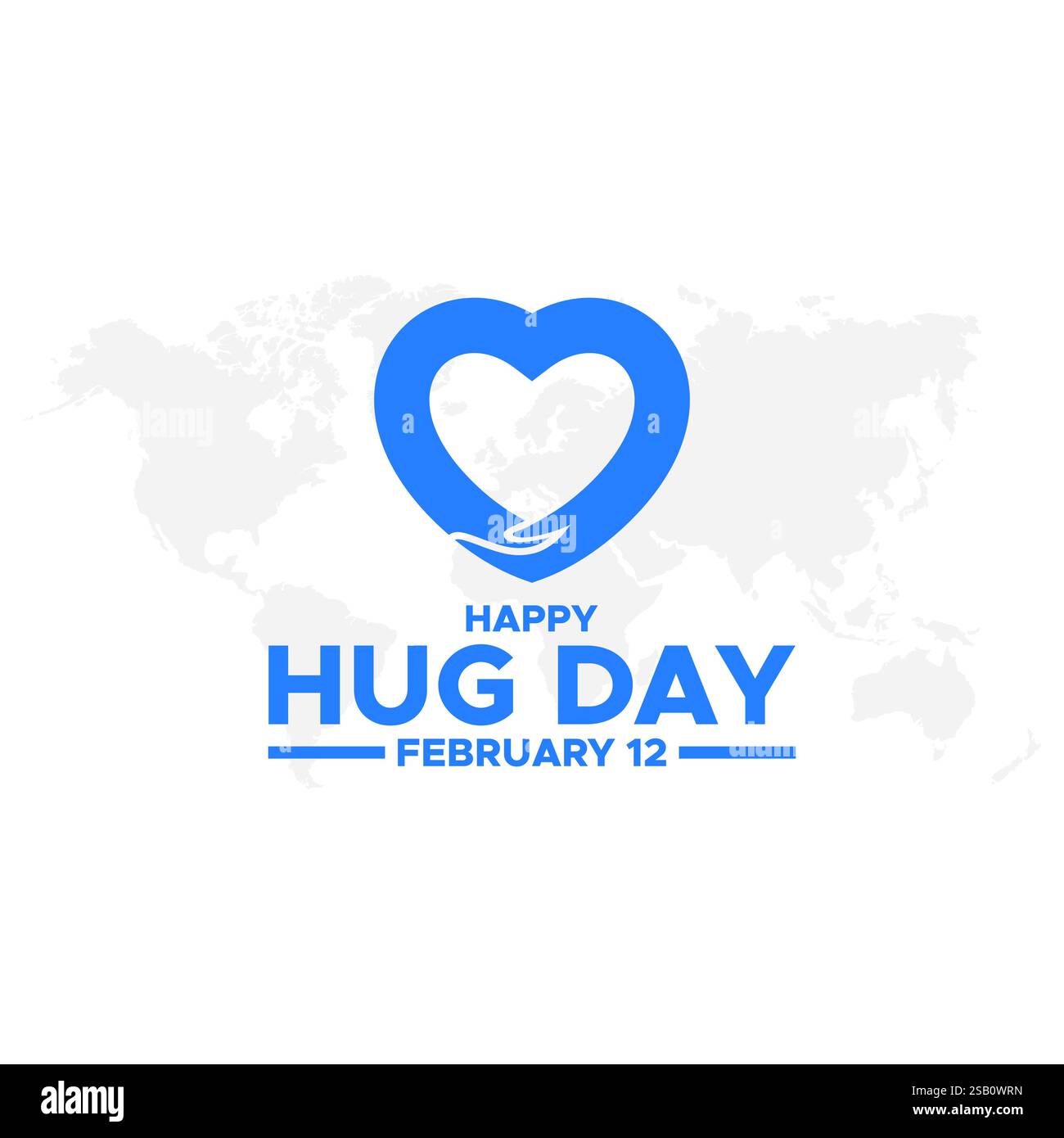 Happy Hug day. 12 February hug day, Valentine’s Week Hug Day lettering ...