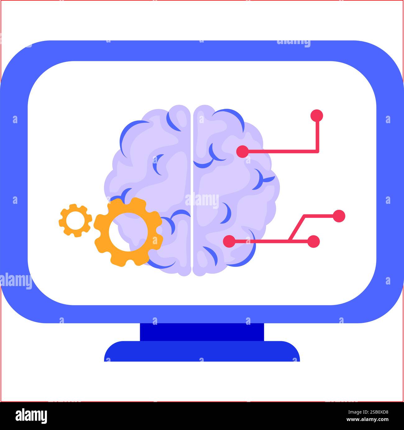 Quantum neural network artificial intelligence illustration Stock Vector Image & Art - Alamy