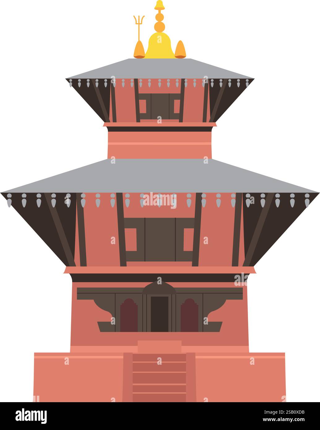 Nepalese temple icon Stock Vector Image & Art - Alamy