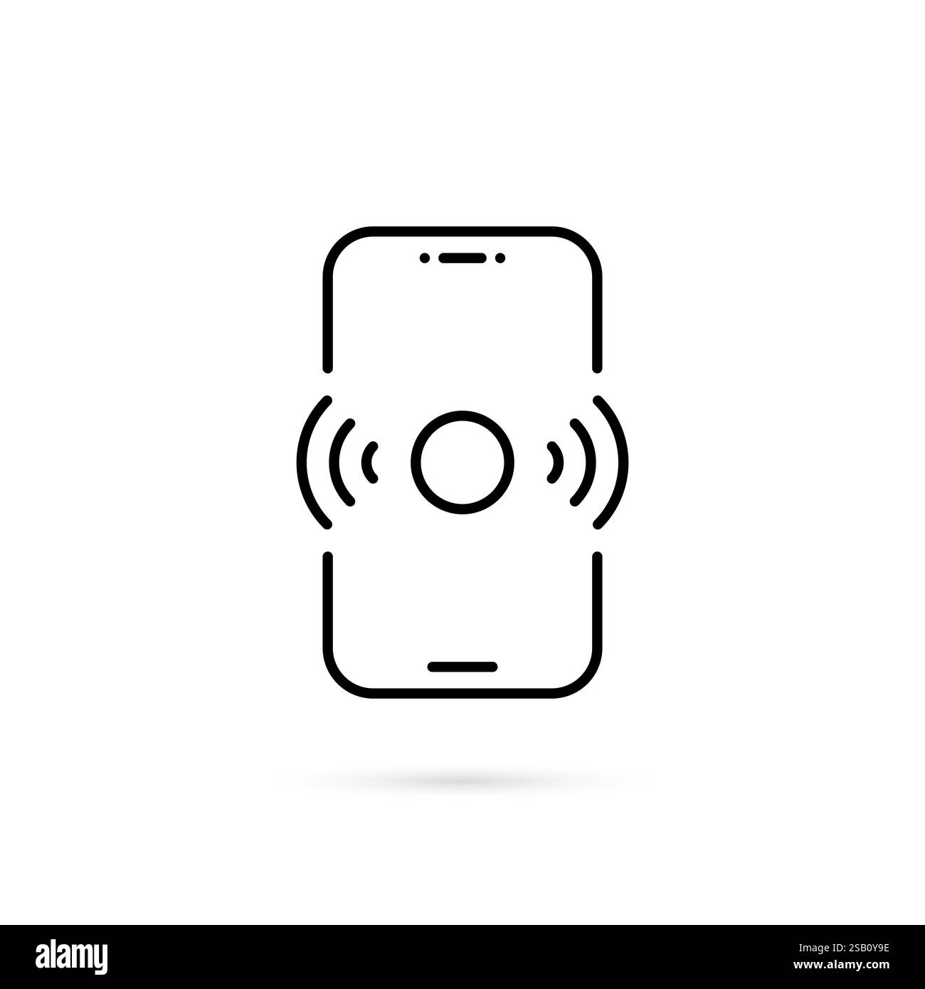 Broadcast cellphone Stock Vector Images - Alamy
