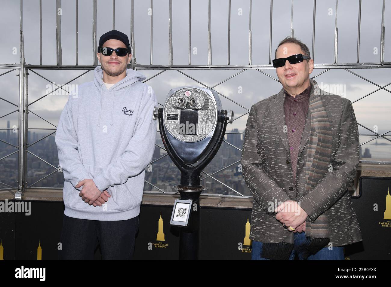 New York, USA. 31st Jan, 2025. (L-R) Pete Davidson and Dav Pilkey ...