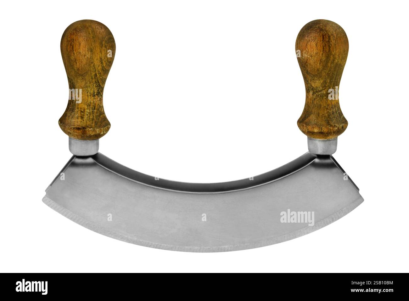 Chopping Knife isolated on white background Stock Photo - Alamy