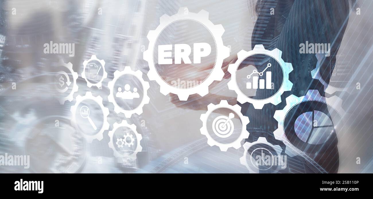 Enterprise Resource Planning ERP Corporate Company Management. Abstract ...