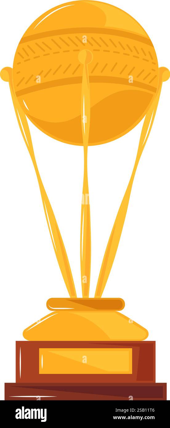 Cricket championship trophy award icon Stock Vector Image & Art - Alamy