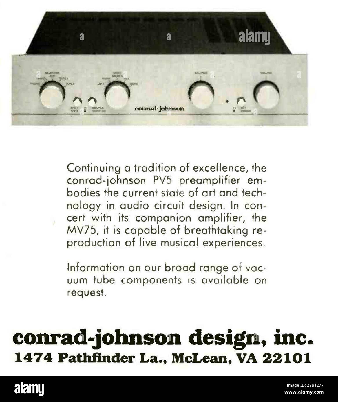 Preamplifiers hi-res stock photography and images - Alamy