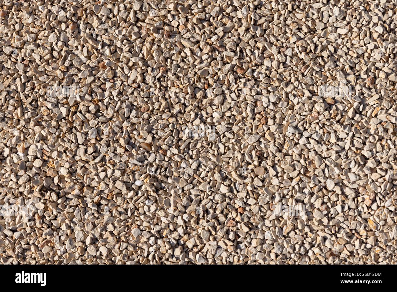 Yellow gravel, top view. Seamless industrial background photo texture ...