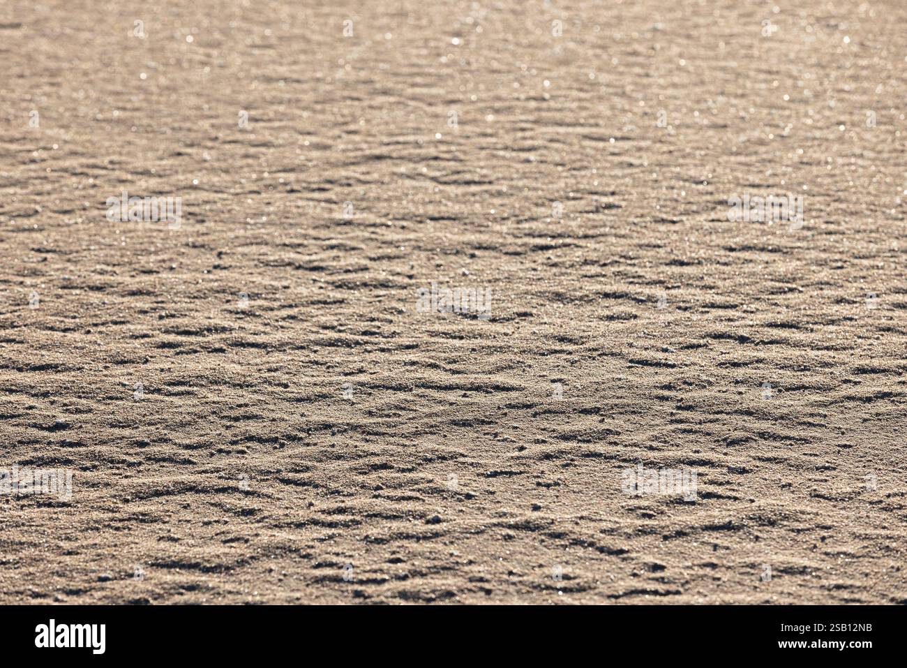 Sand ripple pattern, natural background photo with selective soft focus ...