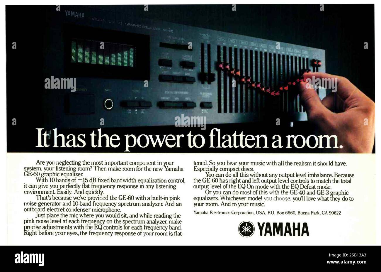 80s stereo ad hi-res stock photography and images - Alamy