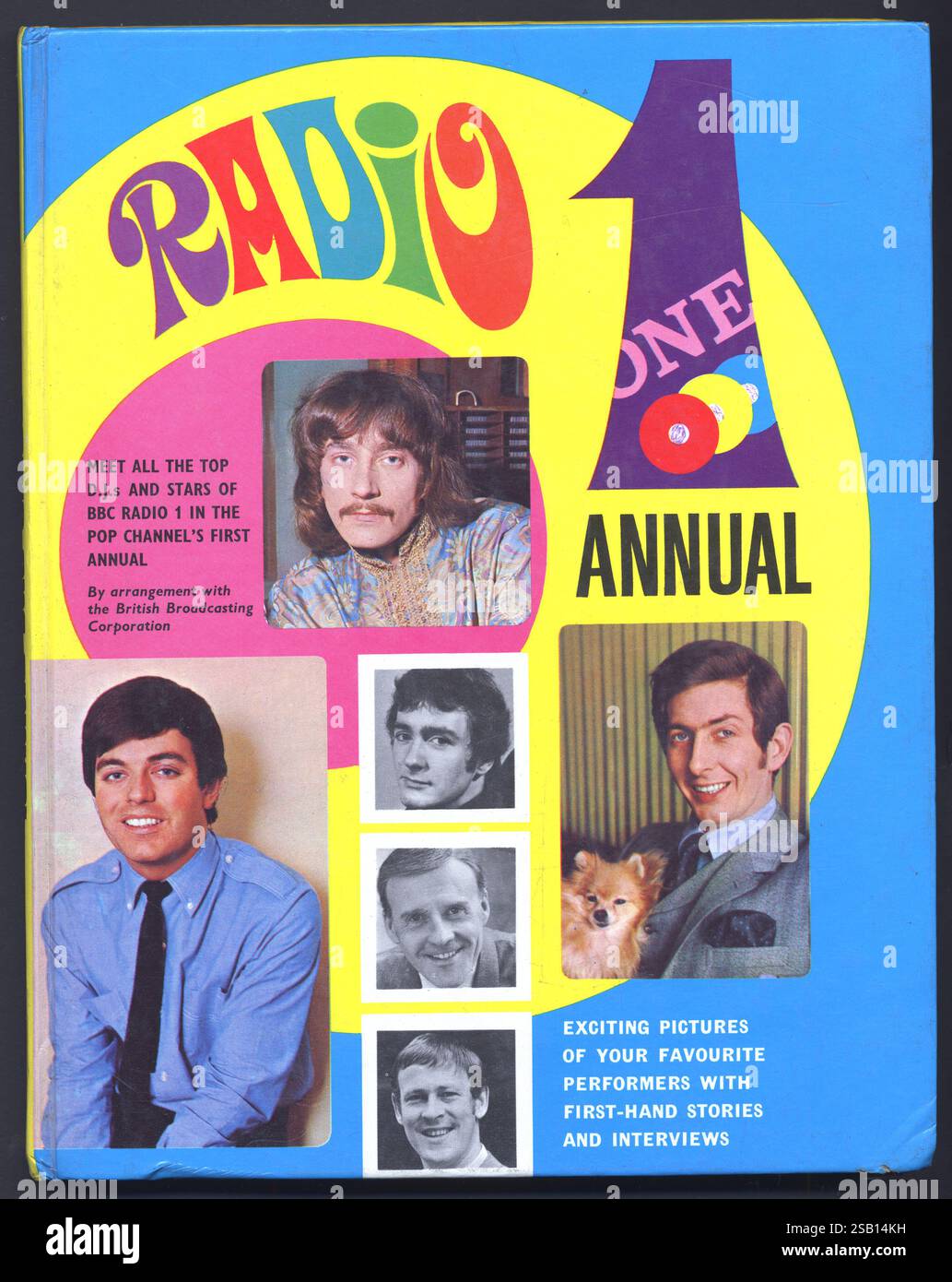 Radio 1 Annual 1969. Meet all the top DJs. Great Radio One logo and ...