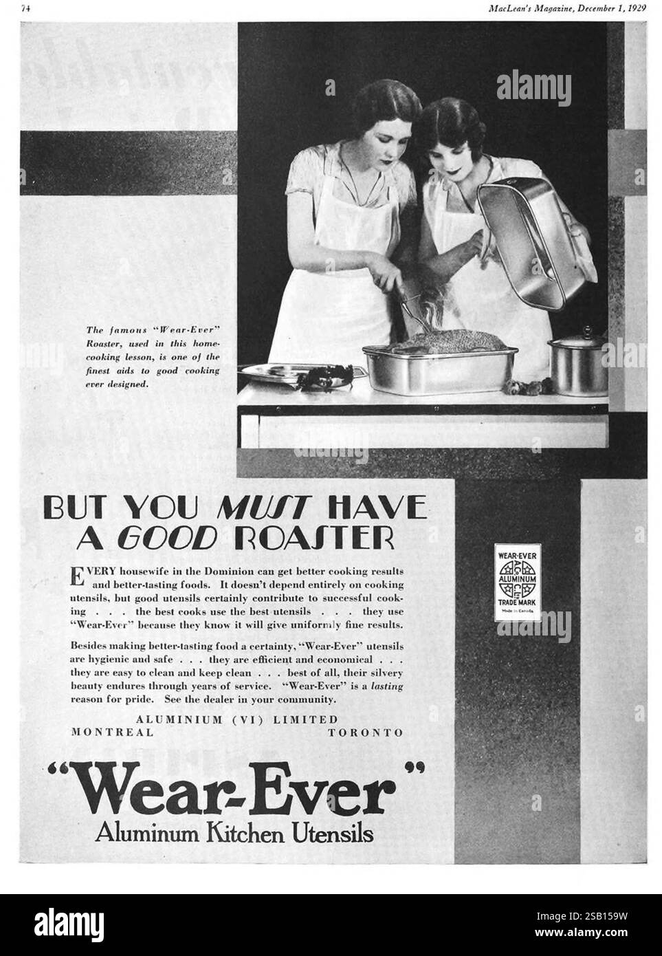 1920s kitchen ad Black and White Stock Photos & Images - Alamy