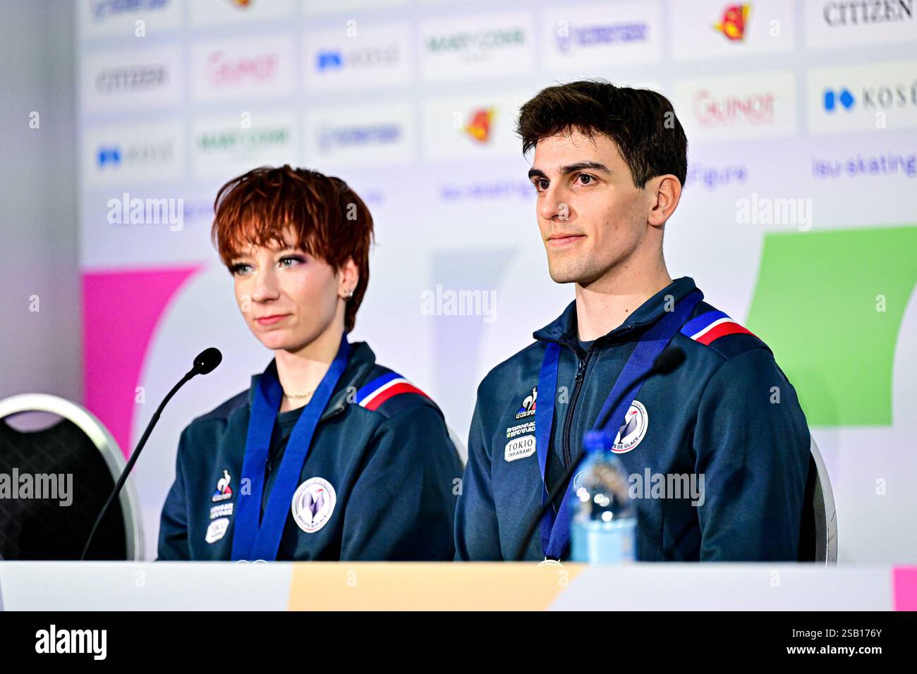 Evgeniia LOPAREVA & Geoffrey BRISSAUD (FRA), at Ice Dance Press ...