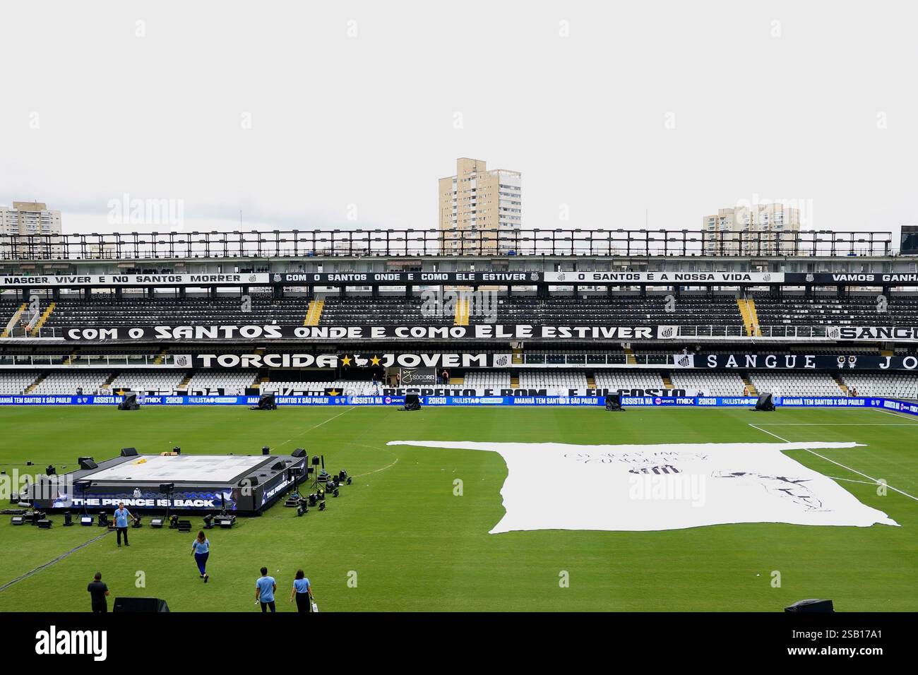 SP - SANTOS - 01/31/2025 - SANTOS, NEYMAR PRESENTATION - General view ...