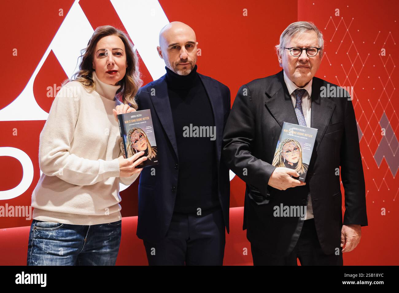 Milan, Italy. 31st Jan, 2025. Milan, Presentation of Andrea Rizzoli's ...