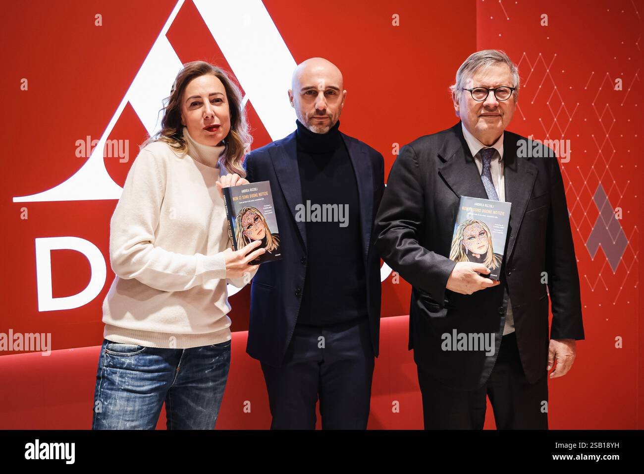 Milan, Italy. 31st Jan, 2025. Milan, Presentation of Andrea Rizzoli's ...