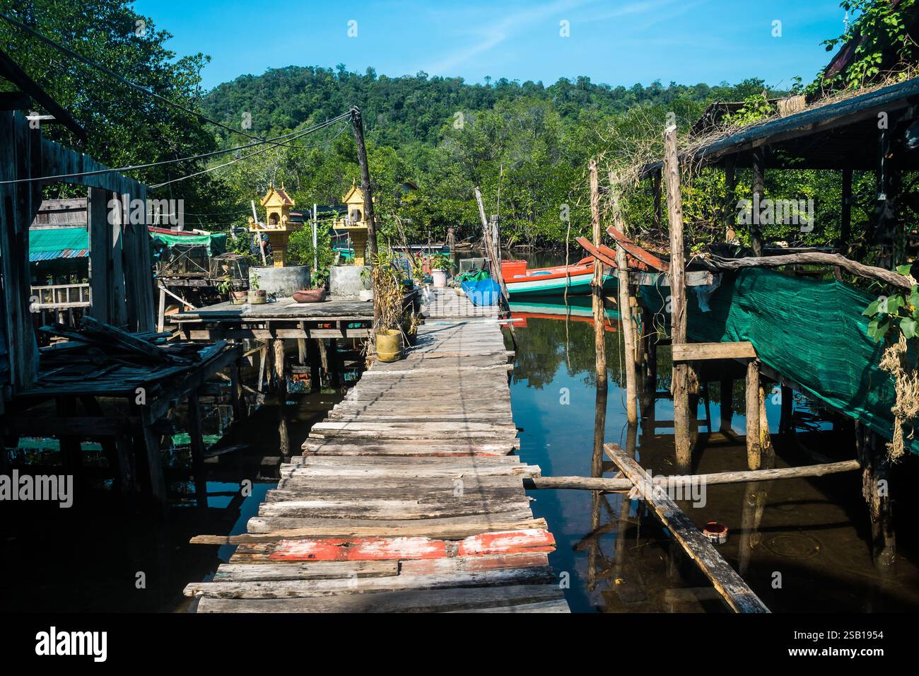 Preak Svay, Koh Rong Island, Cambodia, January 30, 2025 Daily life in ...