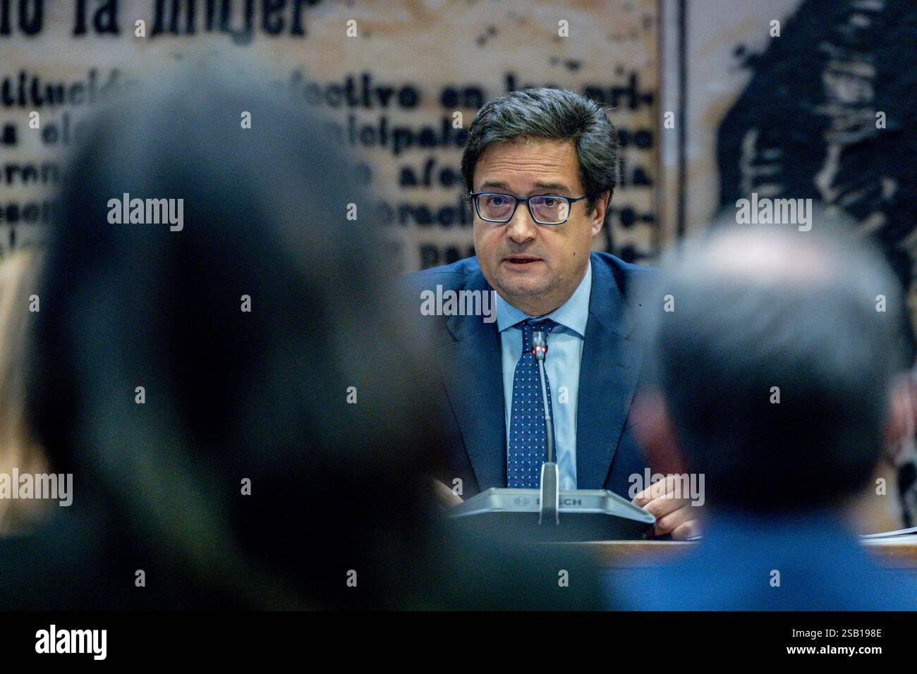 The Minister for Digital Transformation and the Civil Service, Óscar ...