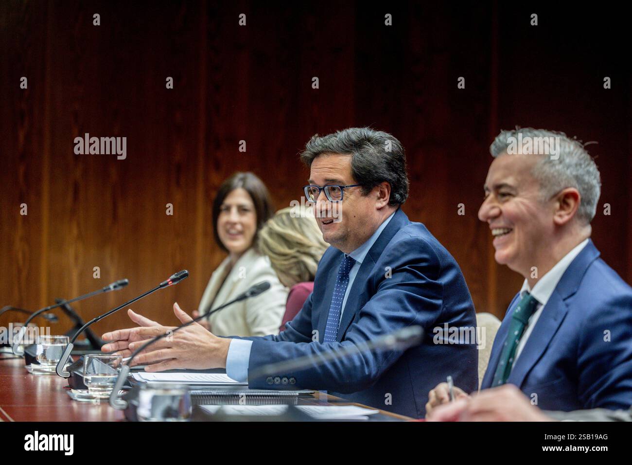 The Minister for Digital Transformation and the Civil Service, Óscar ...