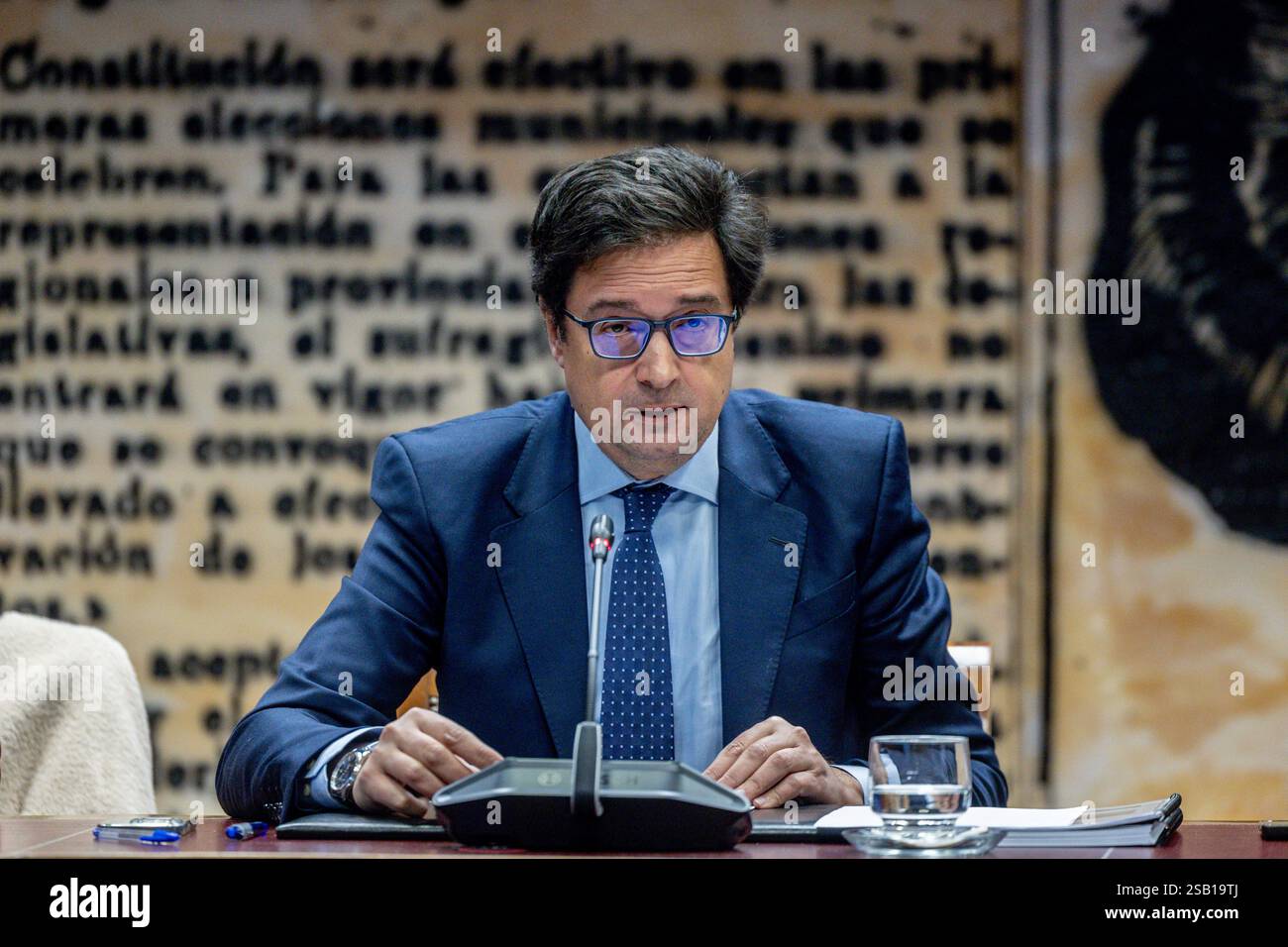 The Minister for Digital Transformation and the Civil Service, Óscar ...