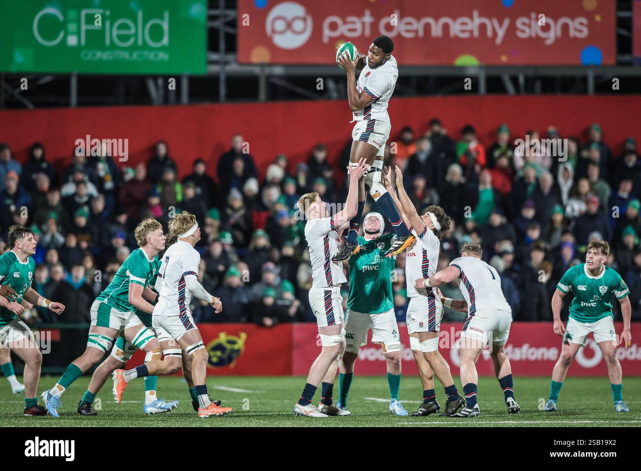 January 30, 2025, Virgin Media Park, Cork, Ireland - U20 Six Nations ...