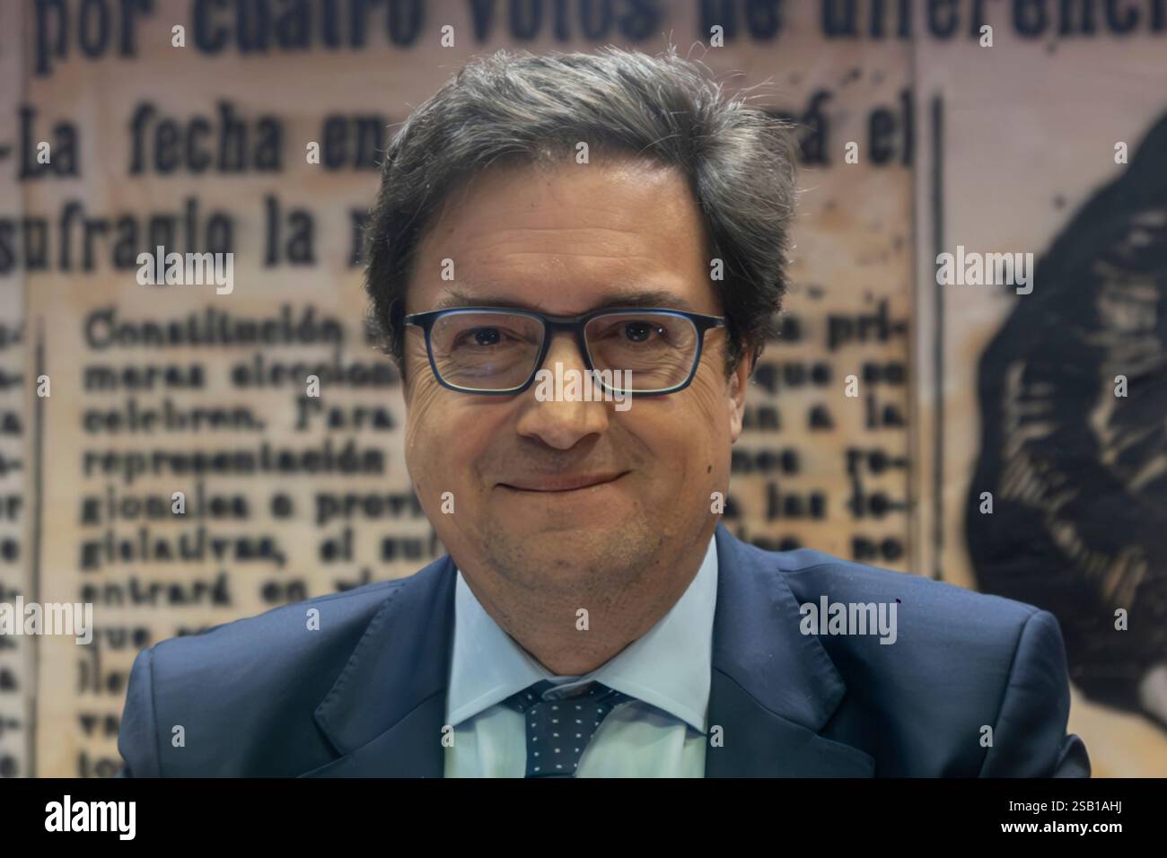 The Minister for Digital Transformation and the Civil Service, Óscar ...