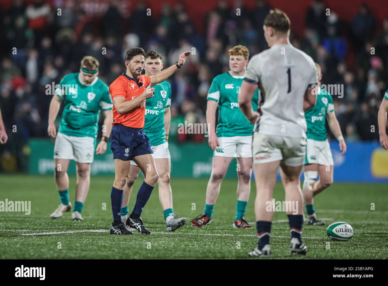 January 30, 2025, Virgin Media Park, Cork, Ireland - U20 Six Nations ...