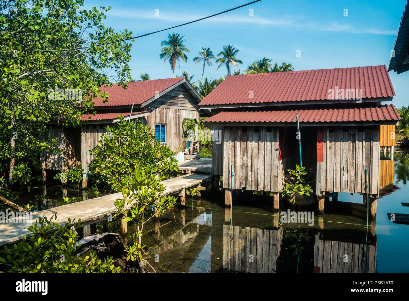 Preak Svay, Koh Rong Island, Cambodia, January 30, 2025 Daily life in ...