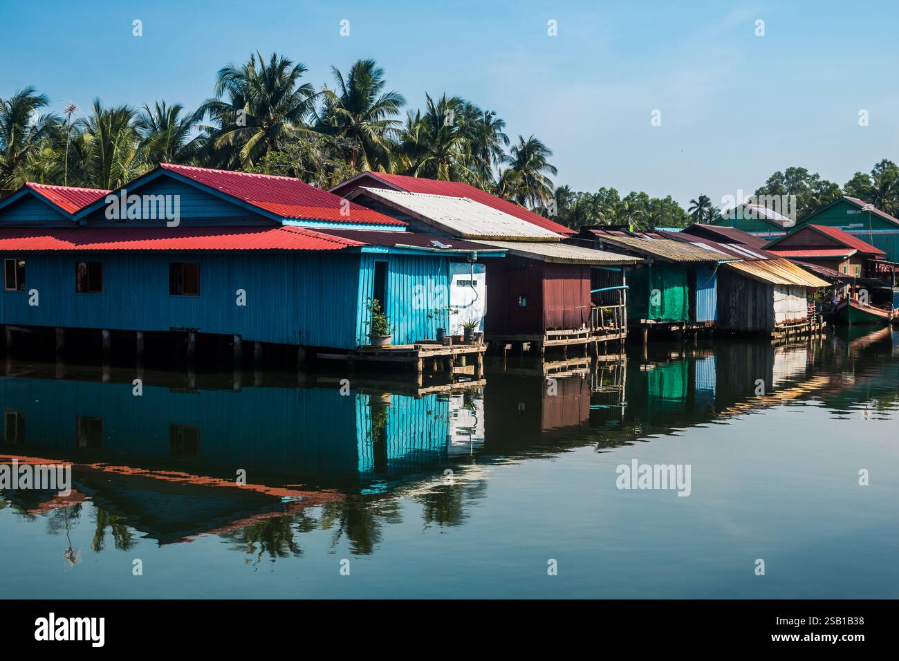 Preak Svay, Koh Rong Island, Cambodia, January 30, 2025 Daily life in ...