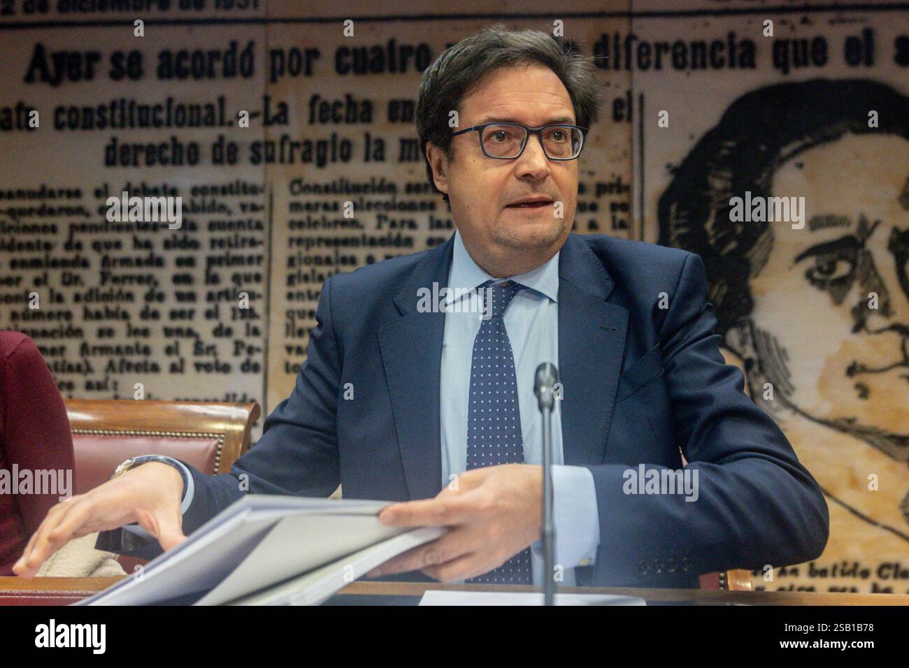 The Minister for Digital Transformation and the Civil Service, Óscar ...