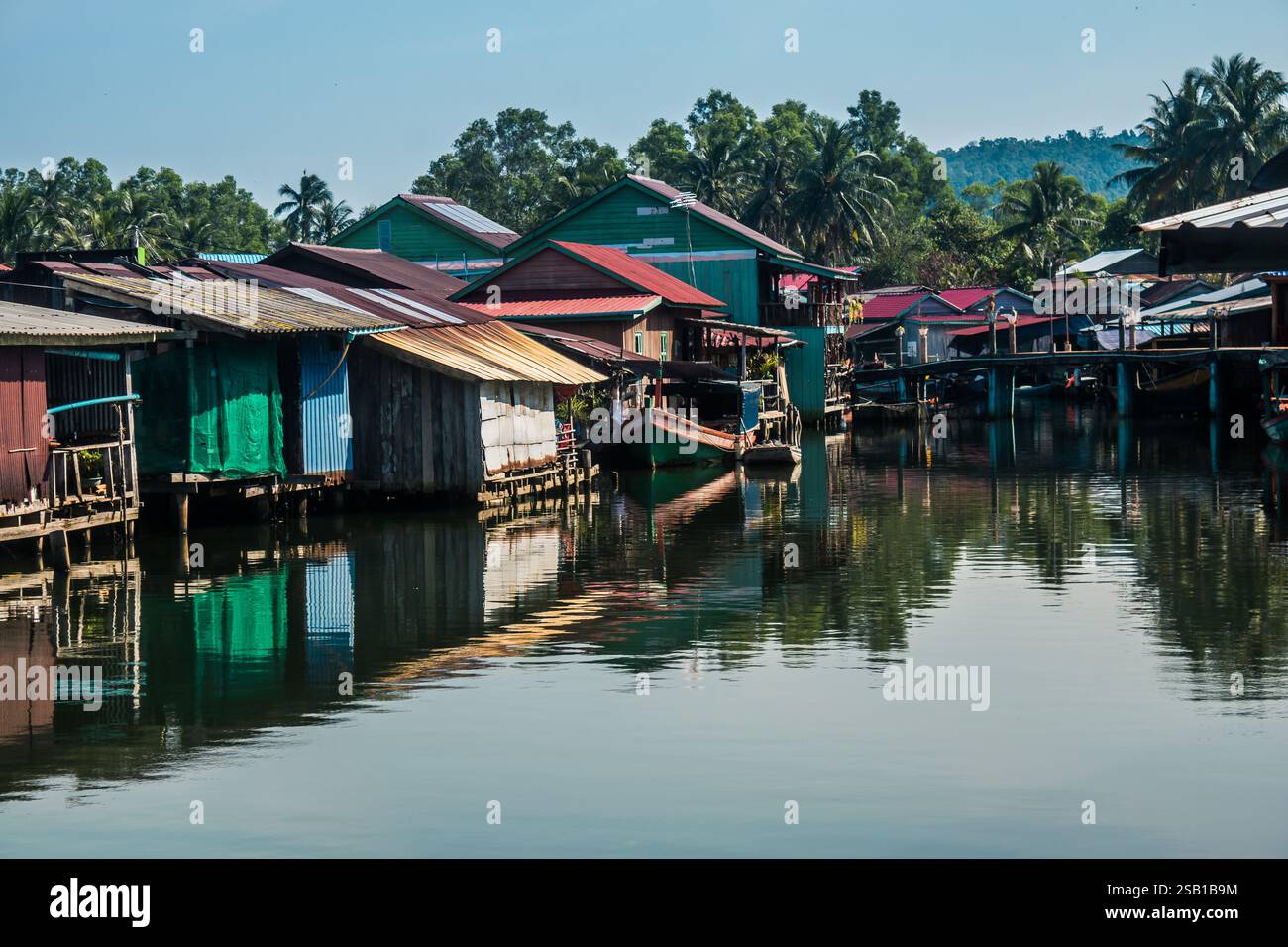 Preak Svay, Koh Rong Island, Cambodia, January 30, 2025 Daily life in ...