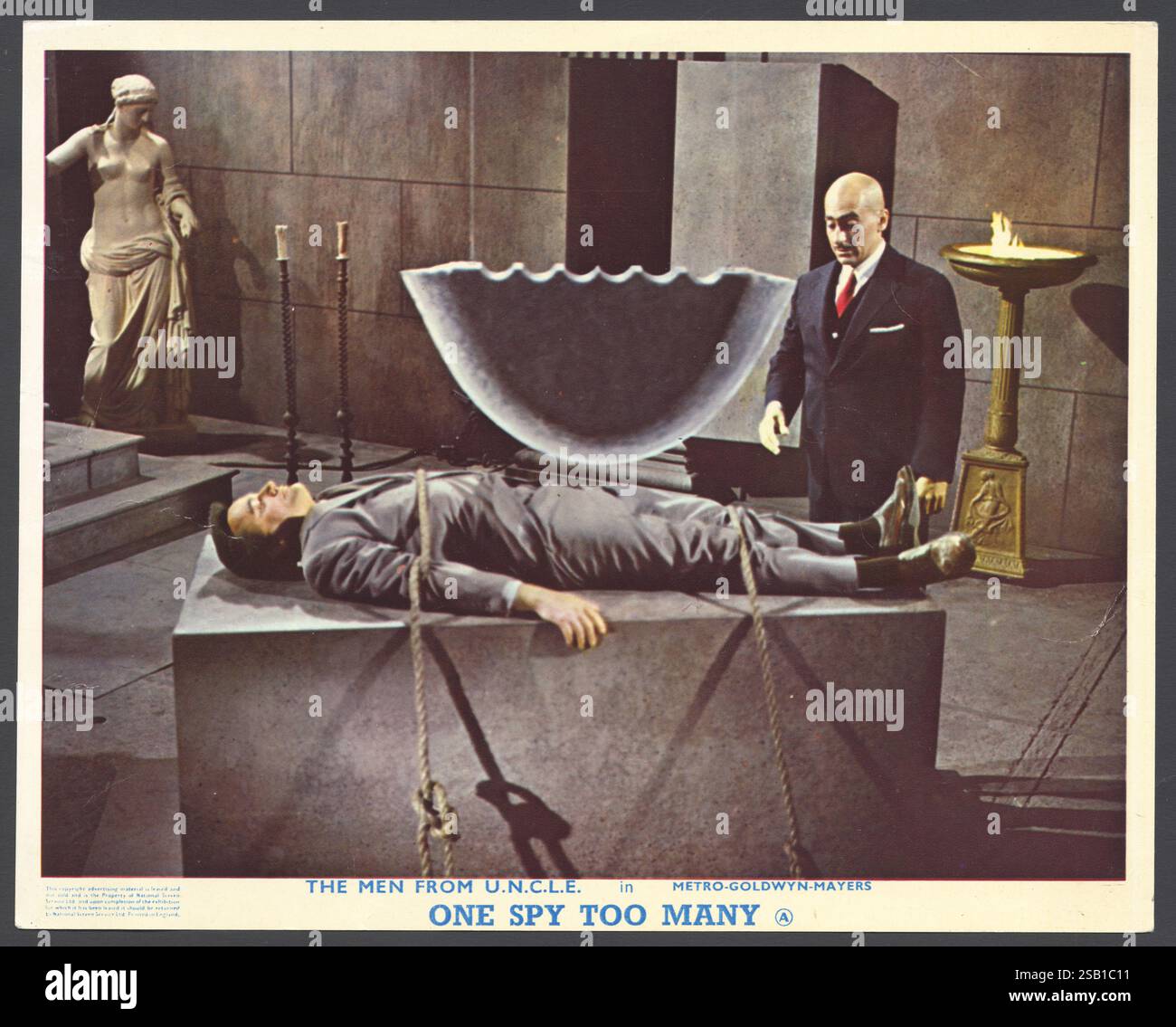 Still from the film One Spy Too Many, from The Man From Uncle sweries starring Robert Vaughan ...