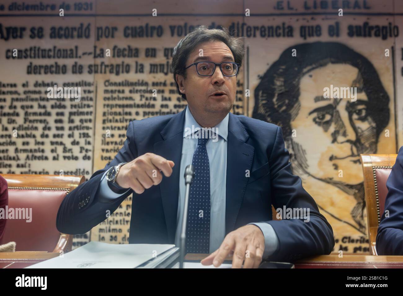 The Minister for Digital Transformation and the Civil Service, Óscar ...