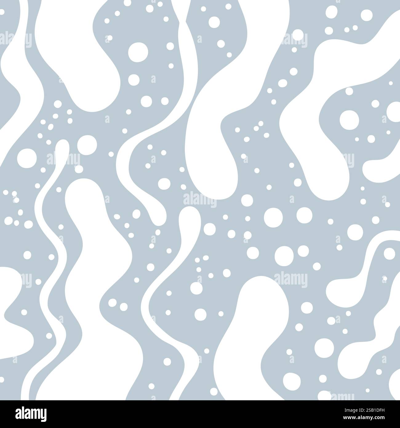 Pastel coloured background with an organic shapes pattern design Stock ...