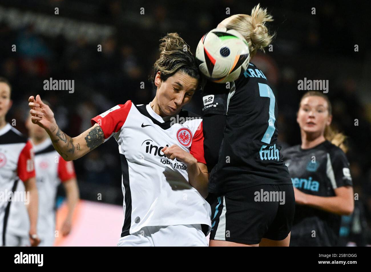 31 January 2025, Hesse, Frankfurt/Main: Soccer, Women: Bundesliga ...