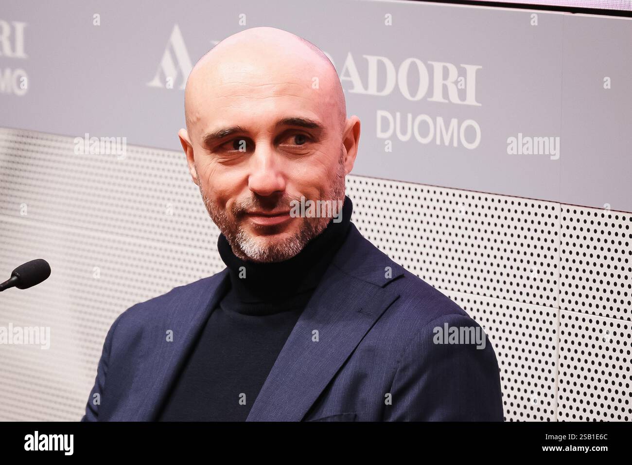 Milan, Italy. 31st Jan, 2025. Milan, Presentation of Andrea Rizzoli's ...