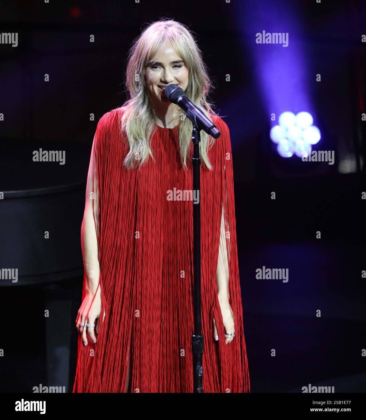 January 30, 2025, New York, New York, USA: Actor/singer SUKI WATERHOUSE ...