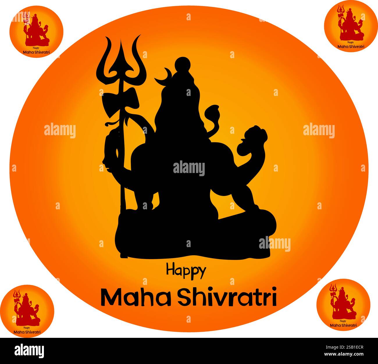 Happy shivratri images Stock Vector Images - Alamy