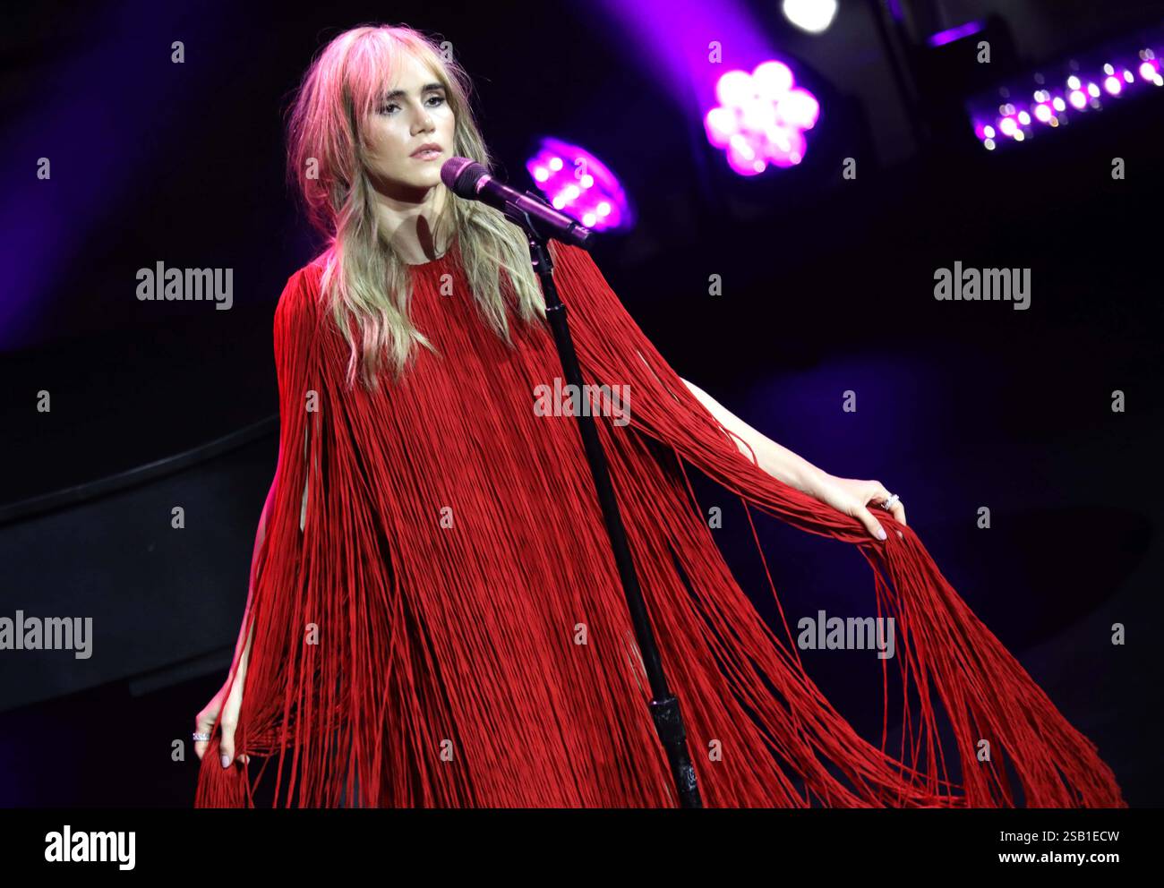 January 30, 2025, New York, New York, USA: Actor/singer SUKI WATERHOUSE ...