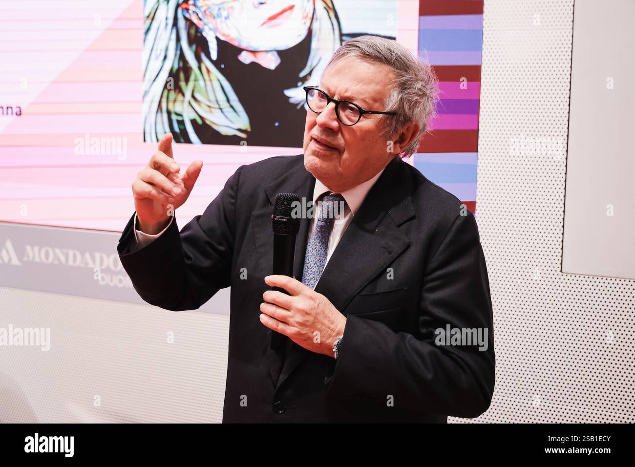 Milan, Italy. 31st Jan, 2025. Milan, Presentation of Andrea Rizzoli's ...