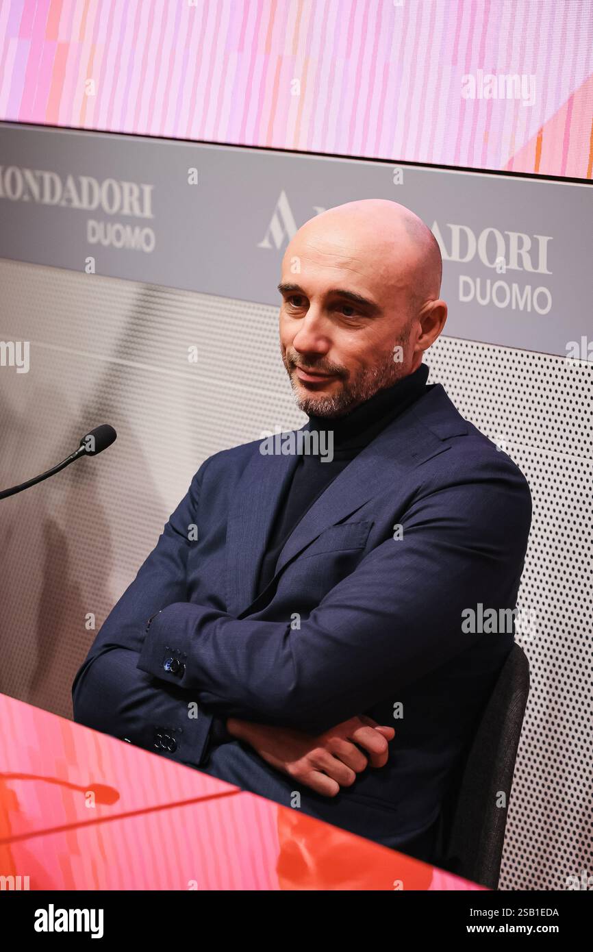 Milan, Italy. 31st Jan, 2025. Milan, Presentation of Andrea Rizzoli's ...