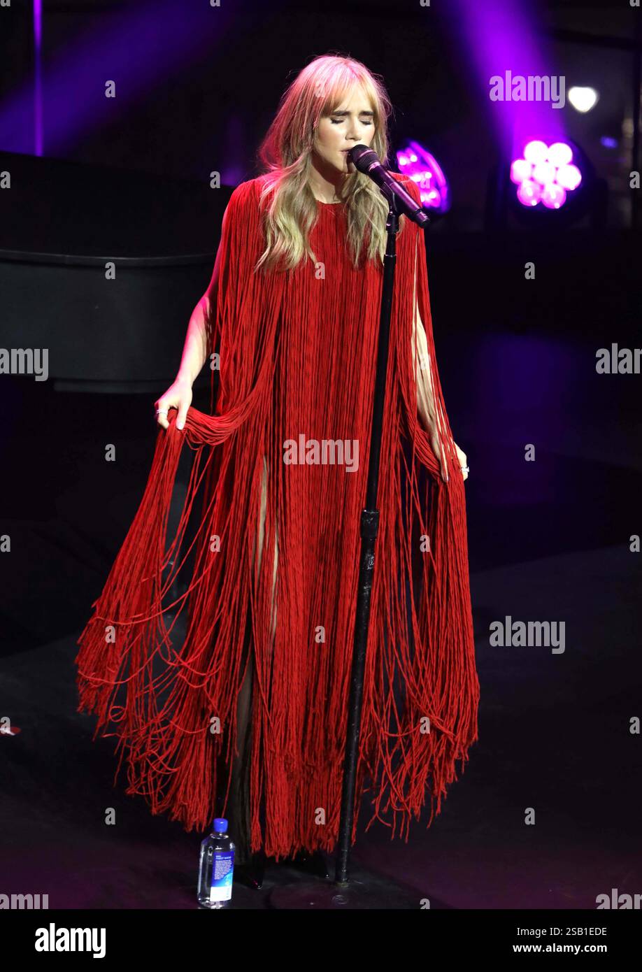 January 30, 2025, New York, New York, USA: Actor/singer SUKI WATERHOUSE ...