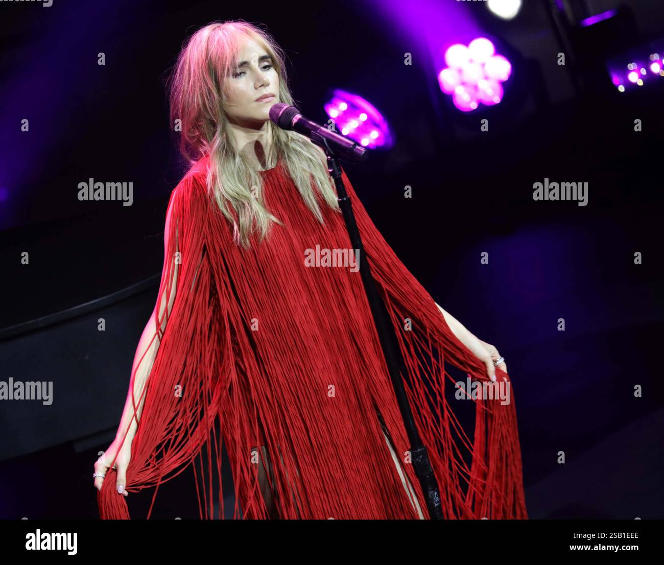 January 30, 2025, New York, New York, USA: Actor/singer SUKI WATERHOUSE ...