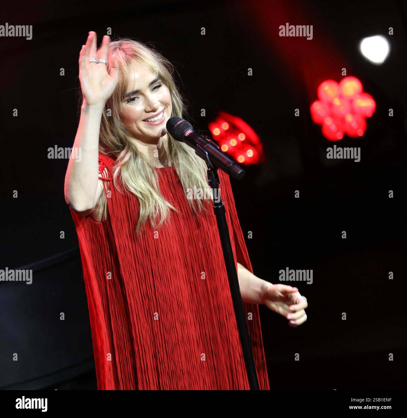 January 30, 2025, New York, New York, USA: Actor/singer SUKI WATERHOUSE ...